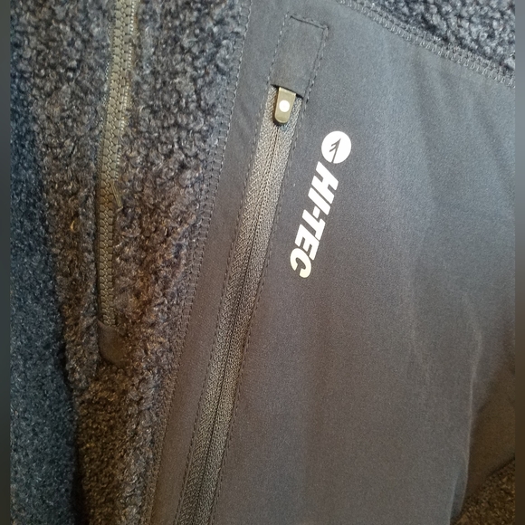 Hi-Tec | Shirts | Hitec 4 Zip Fleece Pullover Sweatshirt Top Reflective ...